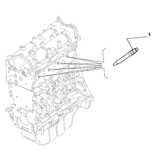 Genuine Spark Plug - Fiat / Alfa Romeo / Lancia 1.3 | 55238404 ...