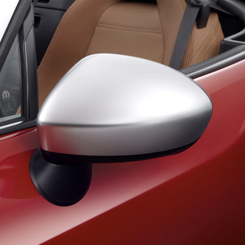 Silver Mirror Covers - Fiat 124 Spider | 71807602 – Stoneacre Direct