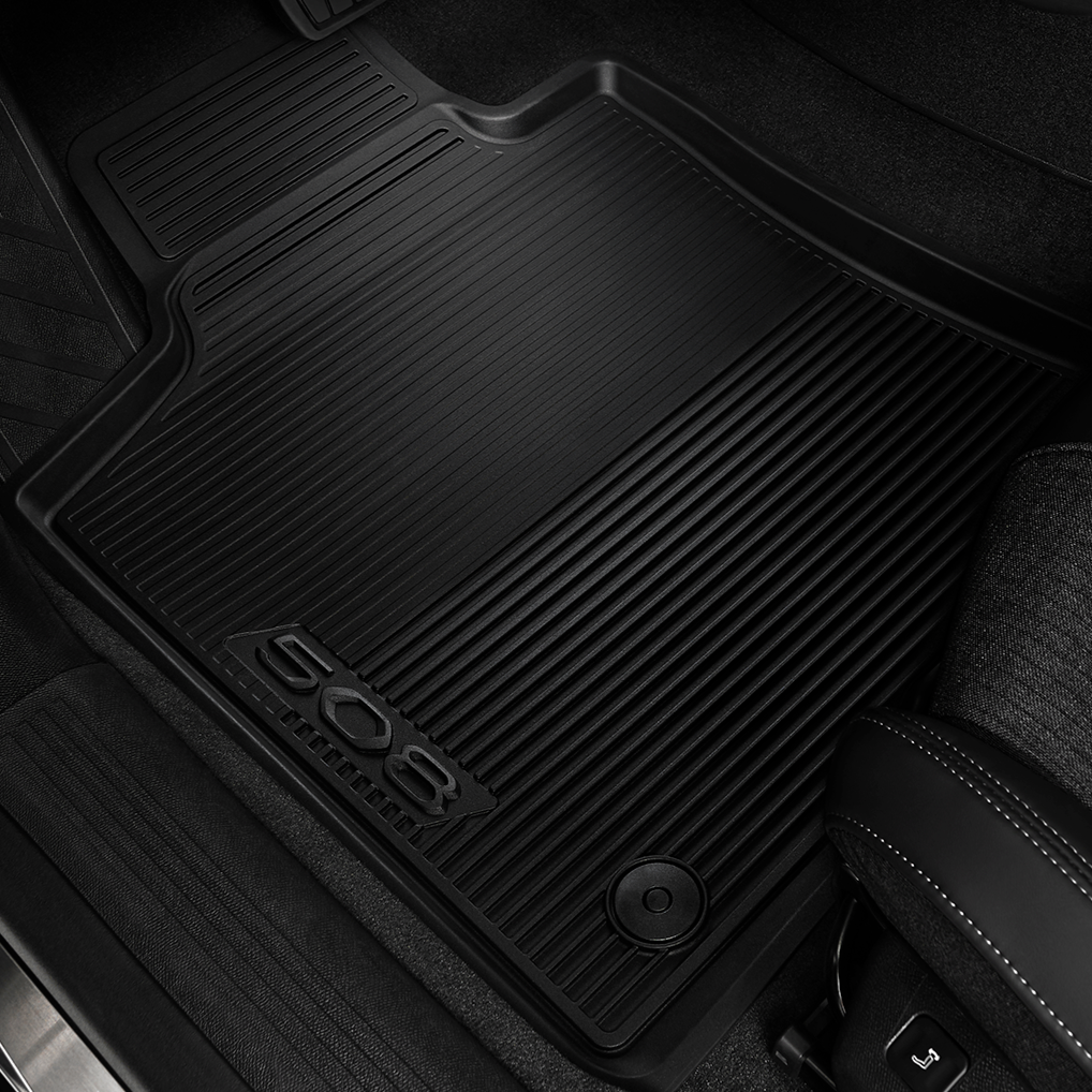 Floor Mats Rubber - Peugeot 508 2019-2021 | 1627794980 – Stoneacre Direct