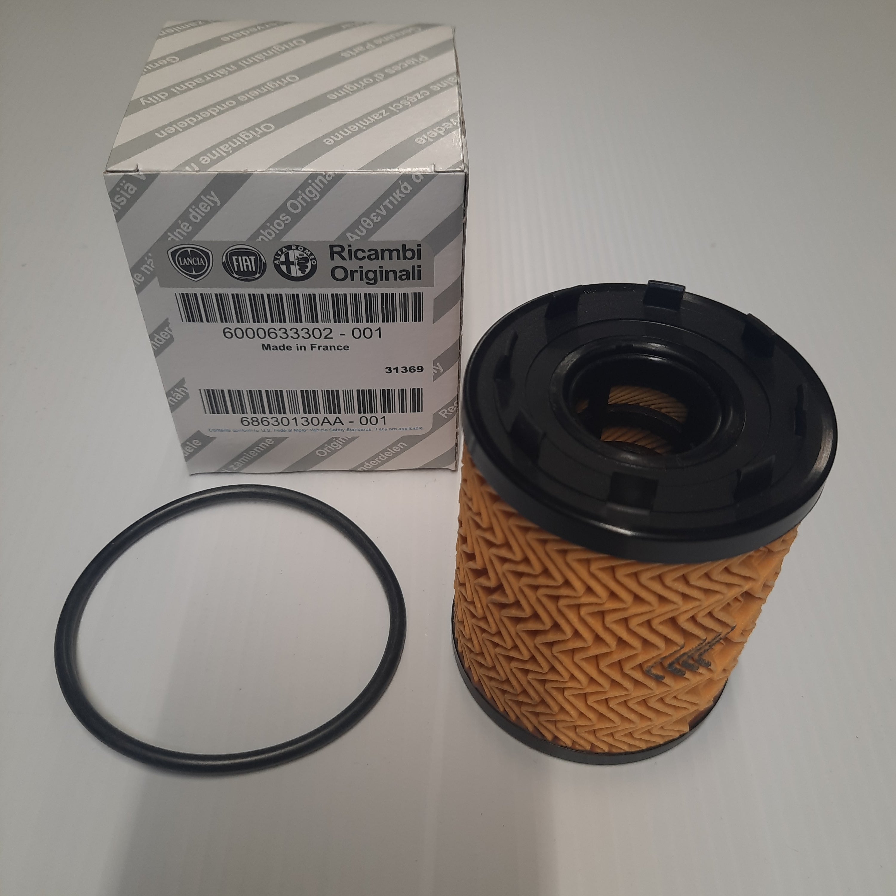 Genuine Oil Filter - Fiat / Abarth / Alfa Romeo 1.4 / 1.3 | 6000633302 ...