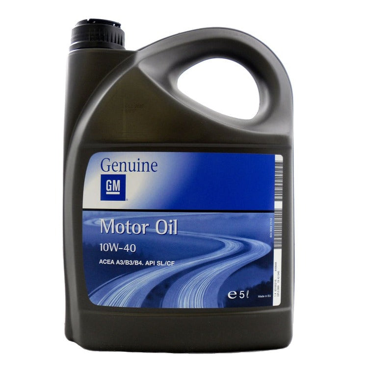 GM 10W-40 Semi Synthetic Engine Oil - 5 Litres | 95599582 – Stoneacre ...
