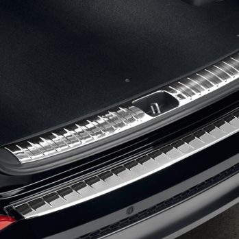 Genuine Rear Bumper Protector - Hyundai Tucson - Chrome | D7274ADE00ST ...