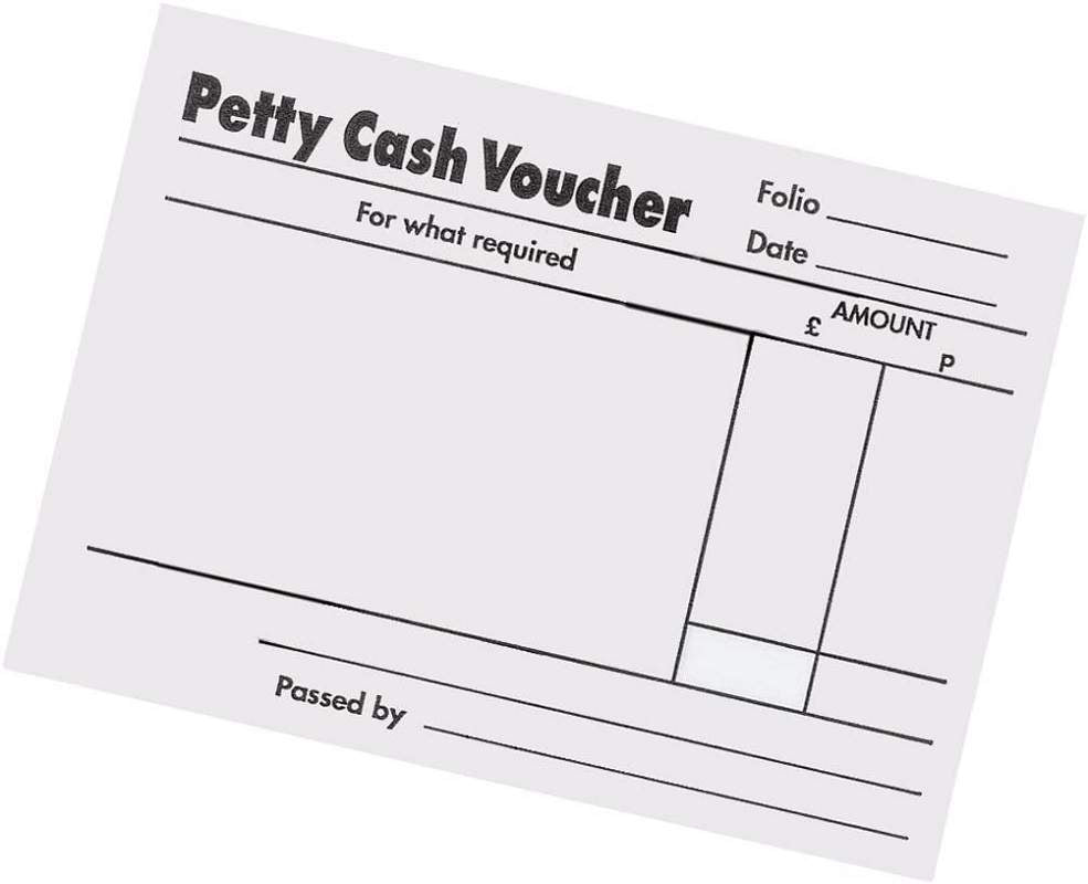 Petty Cash Voucher Pad | BOO01 – Stoneacre Direct